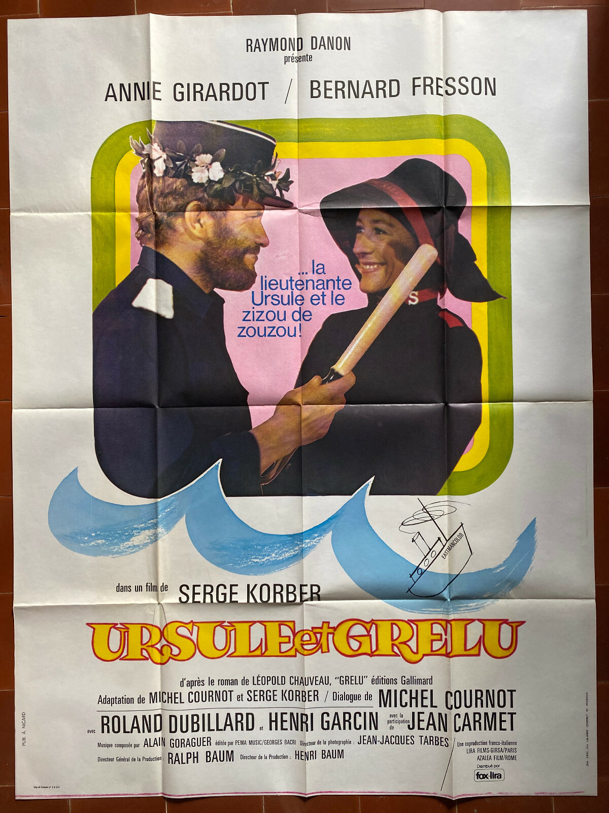 Ursule Et Grelu Serge Korber Bernard Fresson Annie Girardot 120X160Cm | eBay