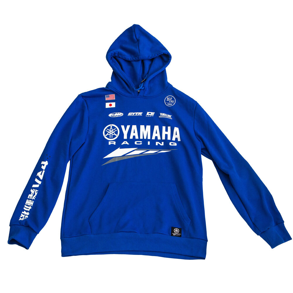 D Cor Visuals 85-211-2 Yamaha Factory Sweatshirt Medium Blue | eBay