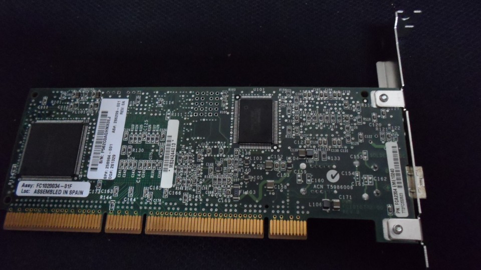 HP Compaq 258984-001 DS-KGPSA-DA 261329-B21 2Gb HBA FC Card from DS25 ...