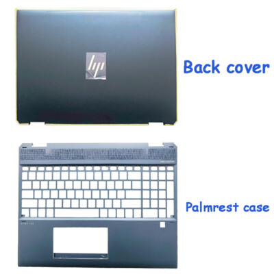 LCD Back Cover Rear Lid Palmrest Case Upper for HP Spectre X360 15-DF ...