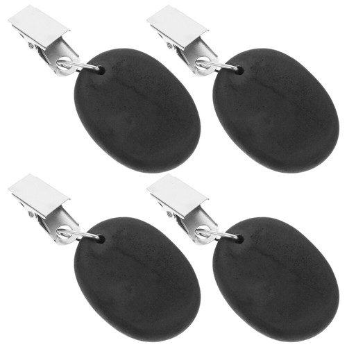 4PCS Tablecloth Weights Pendant Table Cover Weights Stone Table Weights ...