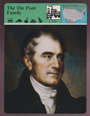 THE DU PONT FAMILY Eleuthere Irenee DuPont Portrait 1979 STORY OF ...