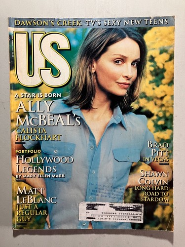 US Magazine 1998 Ally McBeal Brad Pitt Shawn Colvin Matt LeBlanc Vtg ...