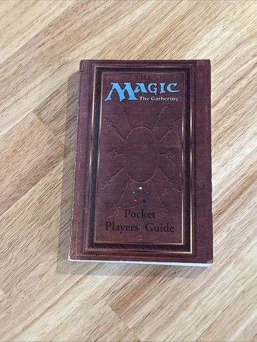 Magic the Gathering Pocket Player’s Guide Book 1994 MTG OOP WOC6200 | eBay