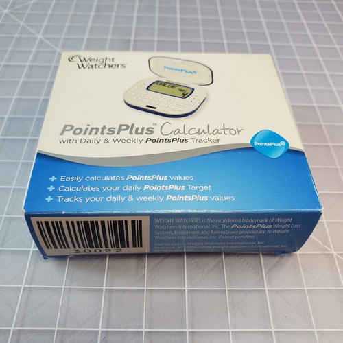 Weight Watchers Points Plus Calculator W/ Instructions In Box | eBay