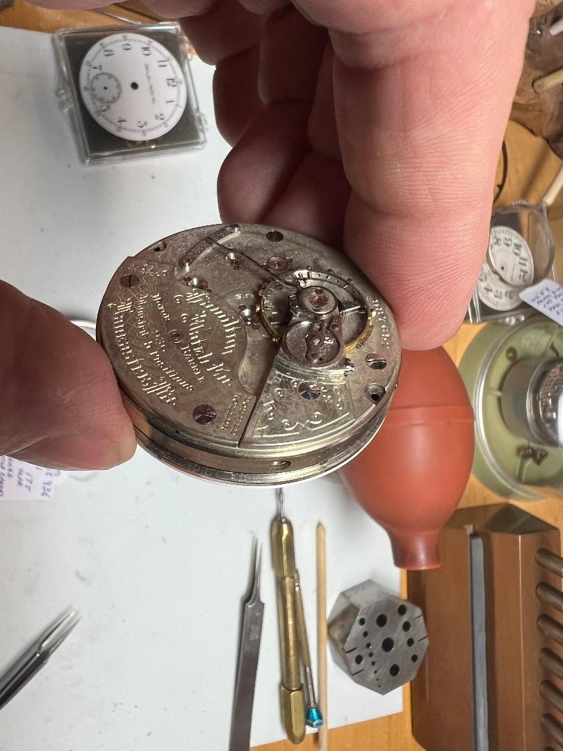 Hamilton 18 size Fully Marked model 1 - UNIQUE #936 RR movement with 17 ...