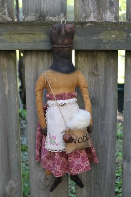 Handmade Grungy Primitive Doll 21" - Prim - rustic-grungy- folk art | eBay