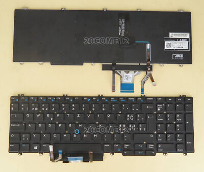 New For 7530 7730 E7530 M7530 Keyboard Backlit Tastatur SW #A6-30 | eBay