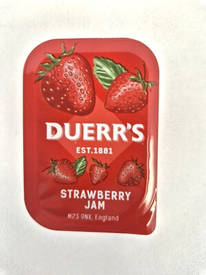 Duerr's Strawberry Jam Portions 20 g | eBay UK