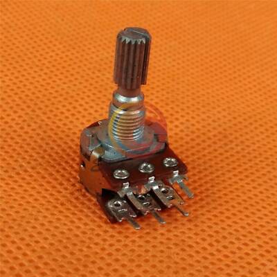 2pcs 100K OHM 20mm Linear Dual Taper Rotary Potentiometers RD1480-02A New | eBay
