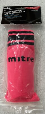 mitre Sock Shinguard YOUTH for players 4’ to 4’8” tall. BRAND NEW Neon ...