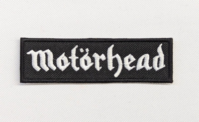 Motorhead Patch Iron on Embroidered Metal patch | eBay