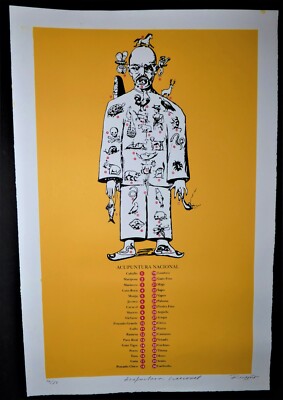 CUBAN LOTTERY / La Charada China / Rare Signed Serigraph by Cuba master ...