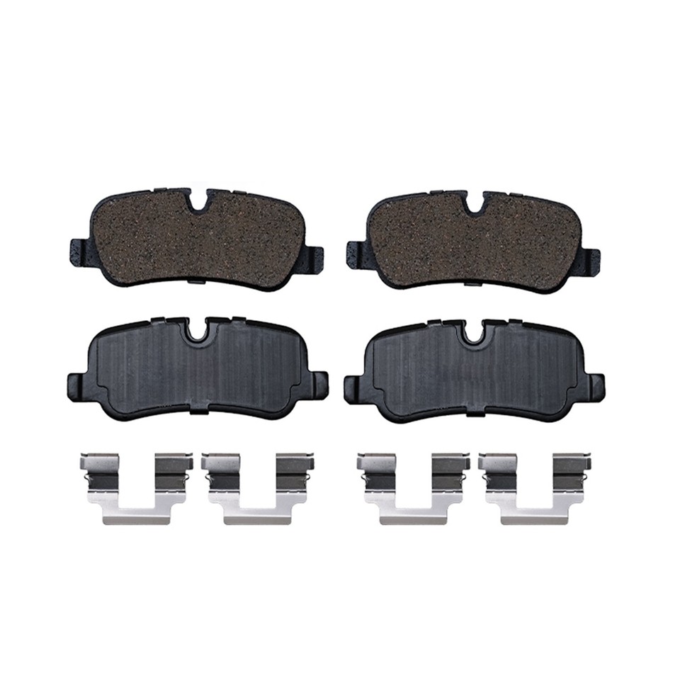 350mm Rear Drilled Brake Rotors Ceramic Brake Pads for LR3 LR4 Range ...