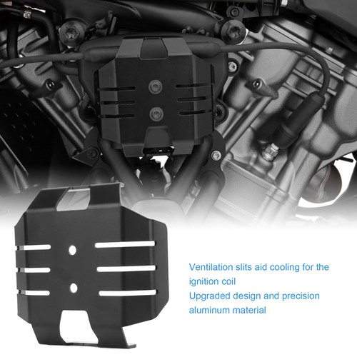 Ignition Coil Protective Cover Easy Installation Black Powder Coated ...