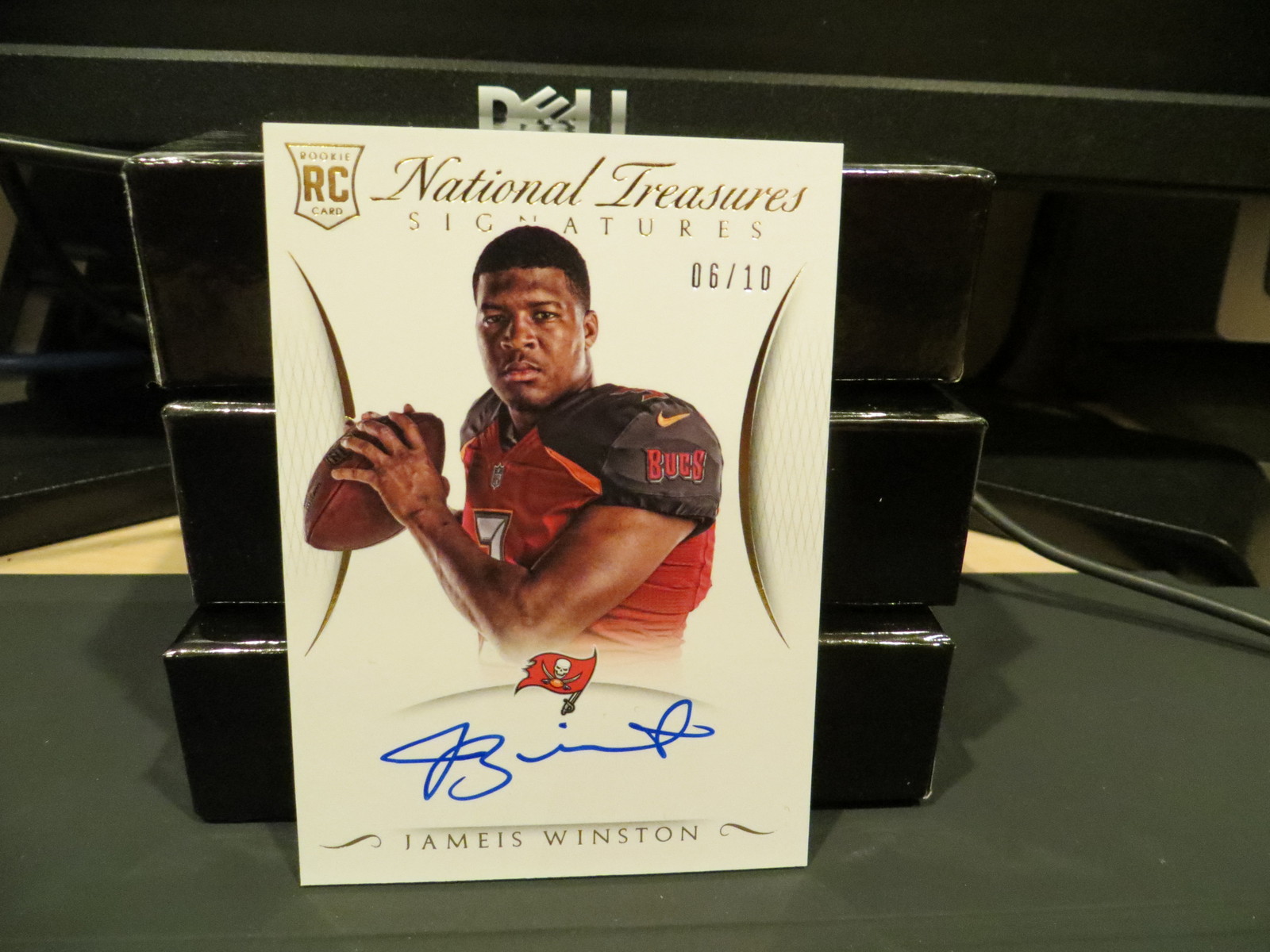 National Treasures Signatures Autograph Buccaneers Jameis Winston 06/10 ...