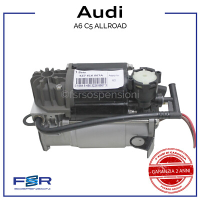 Audi A6 C5 Allroad Air Compressor for Pneumatic Suspension 4Z7616007A ...