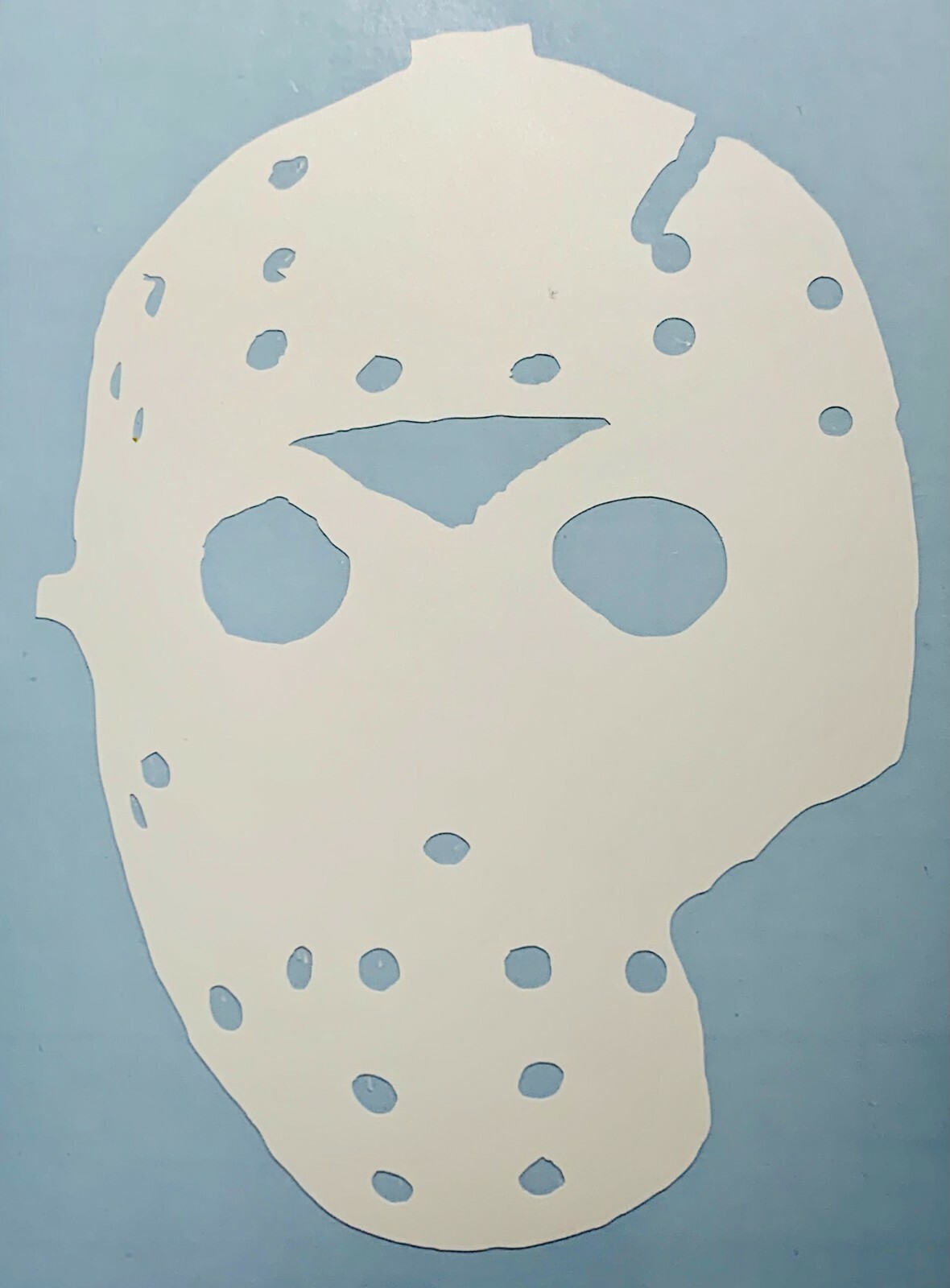 Jason Voorhees Vinyl Decal Friday The 13th Part 7 Mask A New Blood ...