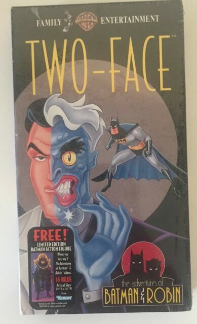 The Adventures of Batman Robin - Two-Face (VHS, 1995) for sale online ...