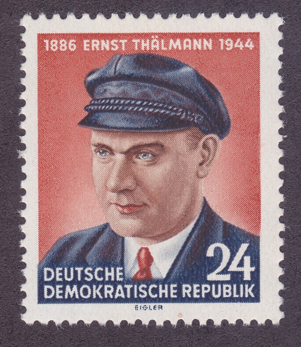 Germany DDR 213 MNH 1954 Ernst Thälmann Communist Leader Issue Very ...