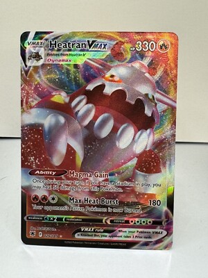 Heatran VMAX 026/189 (Full Art) Astral Radiance Near Mint Pokemon TCG ...