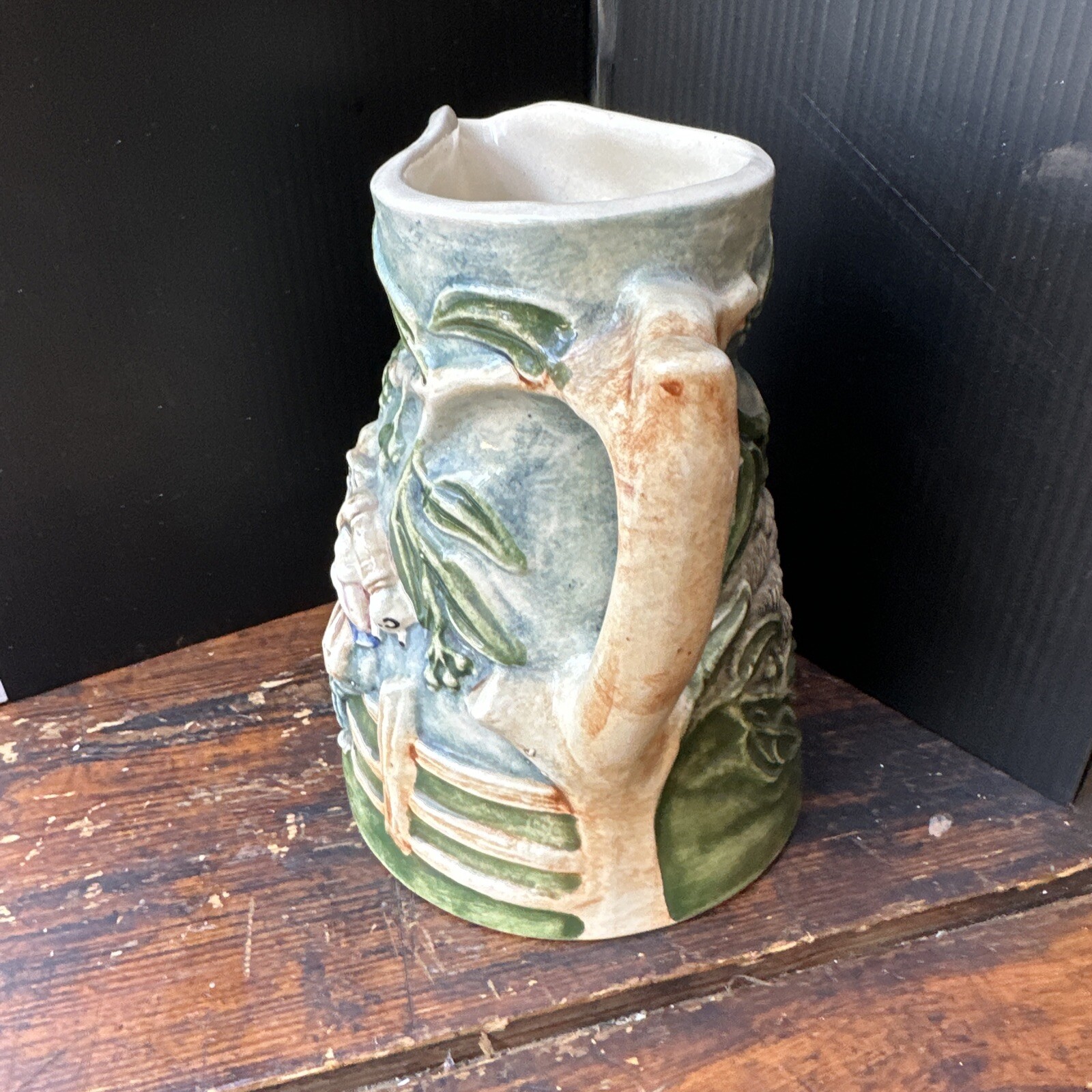Large Vintage Diana Australian Pottery Musical Jug - Waltzing Matilda ...