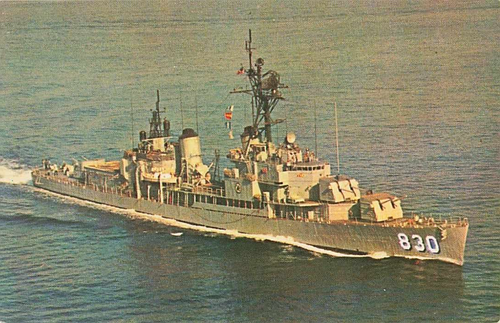 Postcard USS Everett F. Larson DD-830 United States Navy Ship | eBay