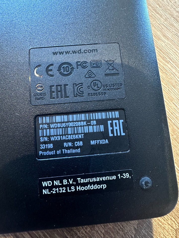 WD Elements Portable Hard Drive 2TB WDBU6Y0020BBK-0B | eBay.de