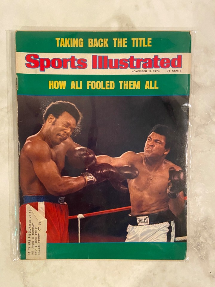 Lot of 8 Muhammad Ali classic Sports Illustrated covers | eBay