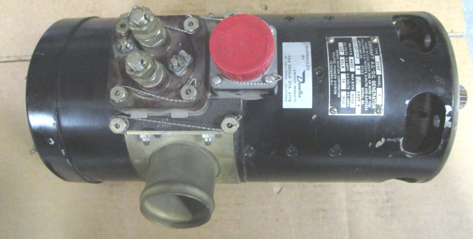 Bendix 1097-3F AC DC Generator for sale online | eBay