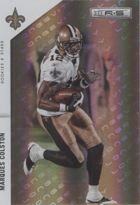 2011 Panini Rookies & Stars - Marques Colston #94 Longevity Parallel ...