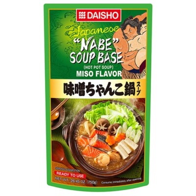 Daisho Chanko Miso Nabe Japanese Sumo Soup Base Hotpot Ramen ダイショーだし ...