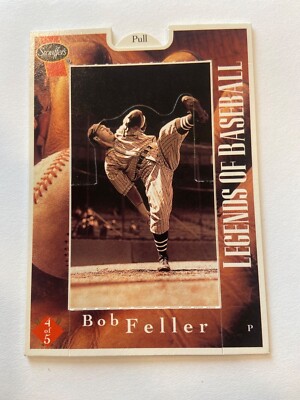 1995 Stouffers Bob Feller #4 RARE Great Condition | eBay