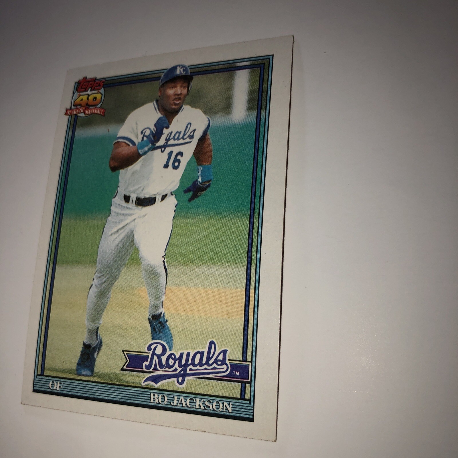 1991 Topps 40 Years of Baseball Bo Jackson #600 Baseball Card🔥 | eBay