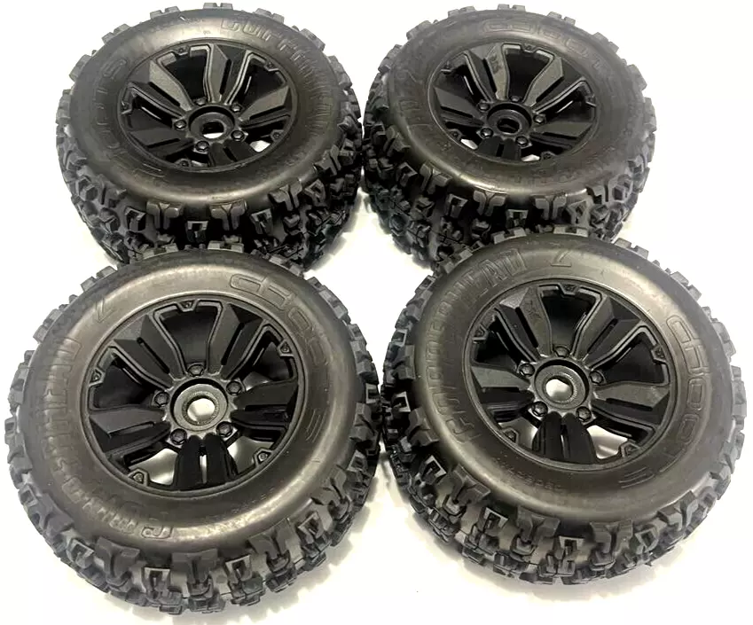 Arrma KRATON 6s V6 BLX - TIRES & Wheels (tyres rims DBoots Copperhead ...