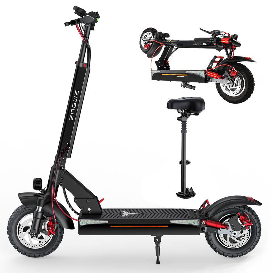 830W Electric Scooters Dual Motor 28MPH 48V Commute Off Road E Scooter ...