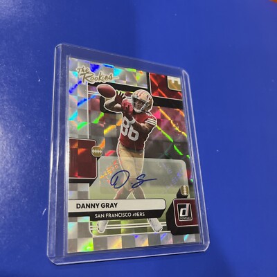 2022 Panini Donruss The Rookies Auto Danny Gray Rookie Auto 54/299 San ...