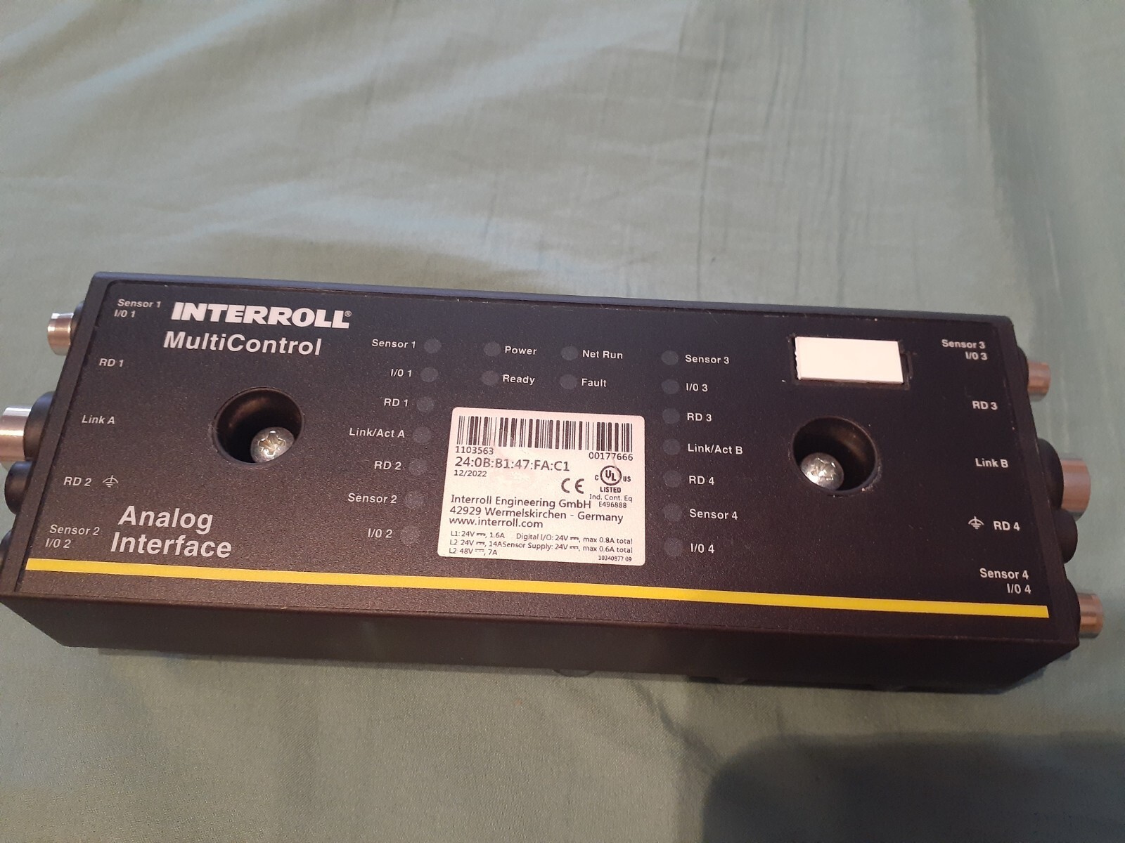 Interroll 1103563 MultiControl for sale online | eBay