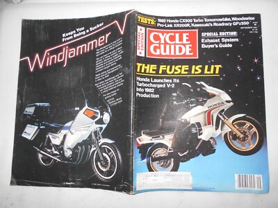Cycle Guide Magazine-SEPTEMBER,1981 | eBay