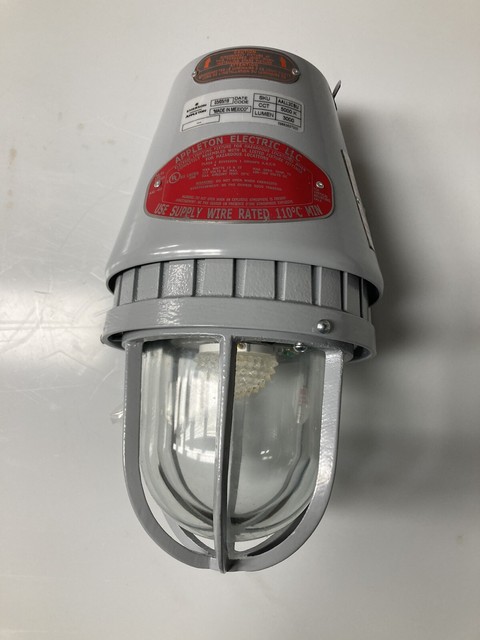 Emerson Appleton ALL2CBU Explosion Proof LED Fixture A-51 LED Series ...