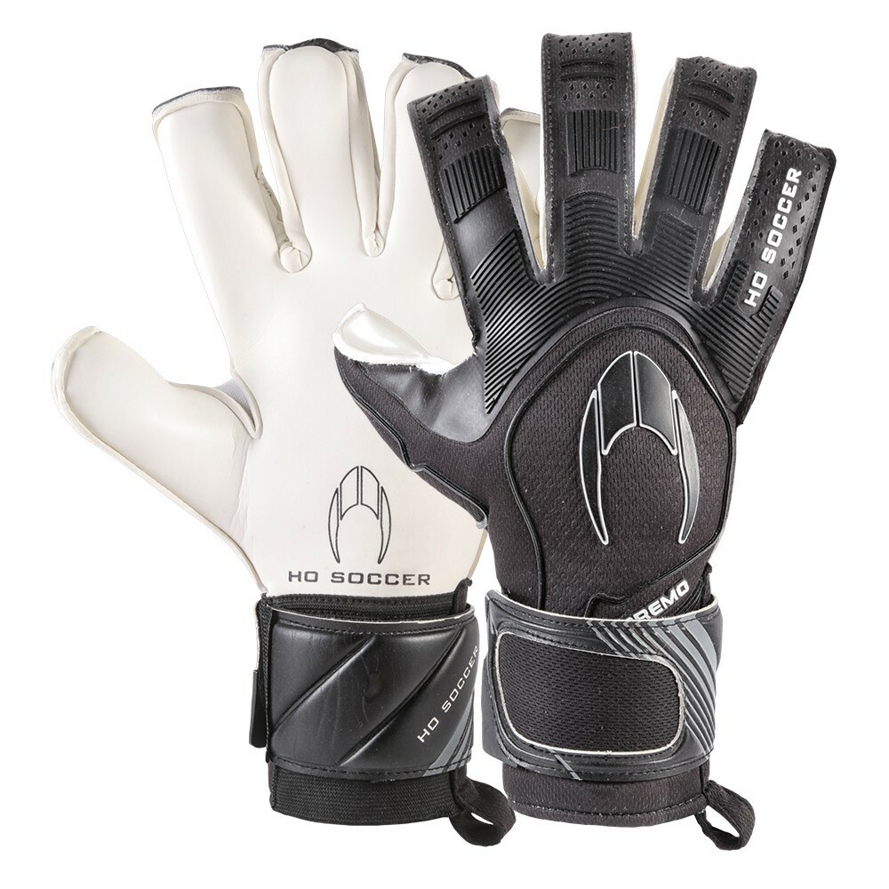 HO SSG Supremo II Roll/NC Blackout GK Gloves Goalkeeper Size 10.5 ...
