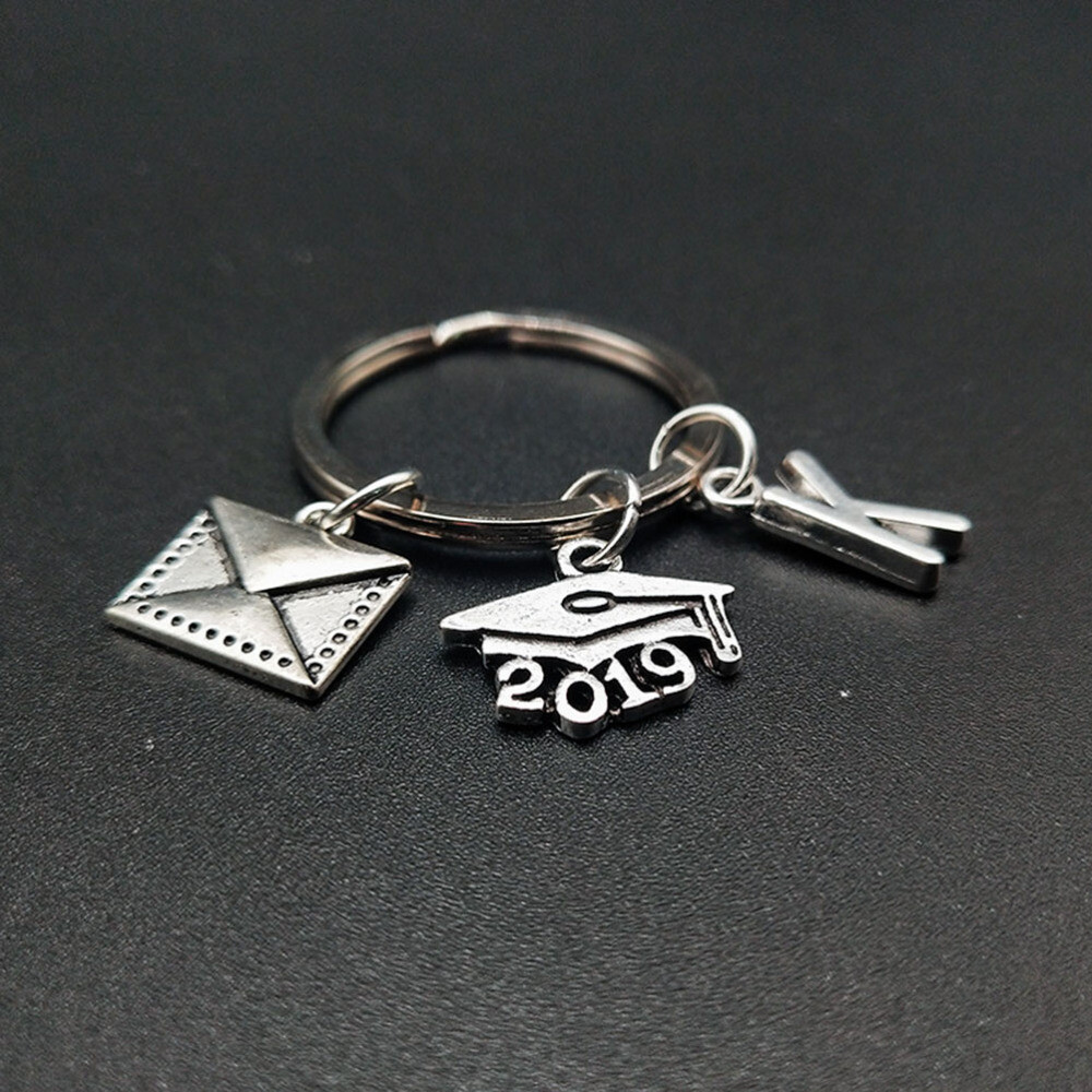 Grad Keychain 2019 Graduation Cap Umschlag Anhänger Schlüsselring ...