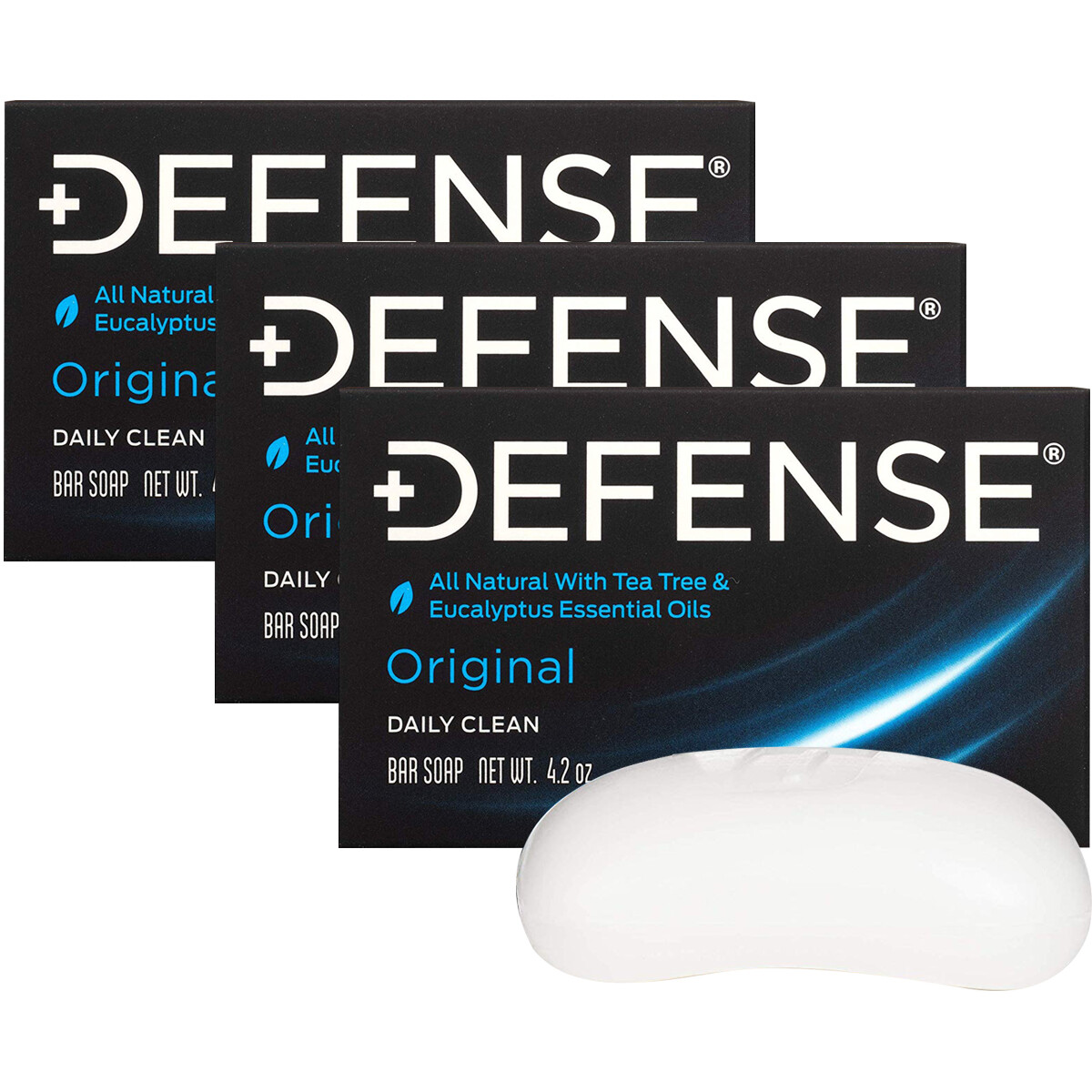 Defense Soap 4 oz. Original Body Bar Soap - 3 Pack | eBay