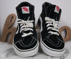 Vans SK8-Hi TC6D Black Suede High Top Lace Up Skateboard Mens Shoes ...