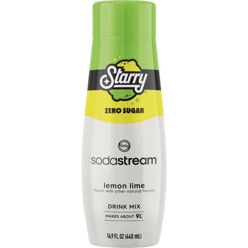 SodaStream 14.9 Oz. Starry Zero Sugar Lemon Lime Sparkling Beverage Mix ...