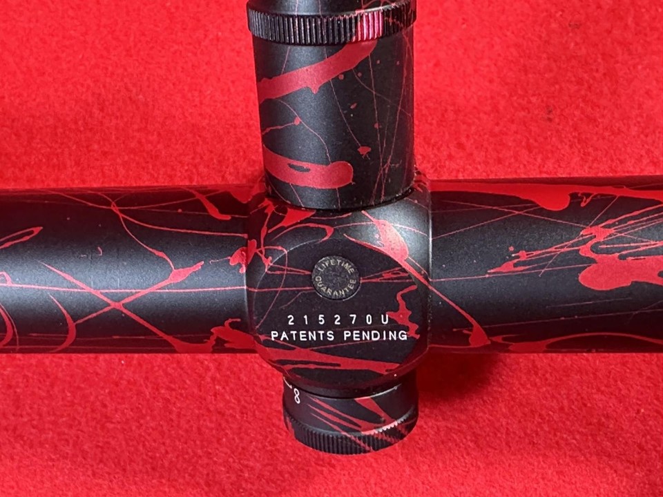 Custom Shop Red Leupold VX-3L 6.5-20x56mm AO 30mm Extreme Varmint ...