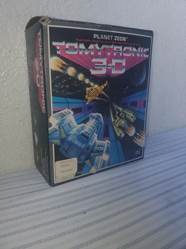 Tomytronic 3D Planet Zeon Blue Handheld Game 1983 Vintage, Tested ...