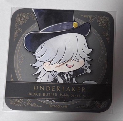 Black Butler 22 Curry Coaster Bonus Cafe Collaboration Undertaker ...