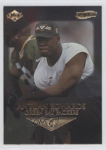 1999 Collector's Edge 1st Place Gold Ingot Antuan Edwards #167 Rookie ...