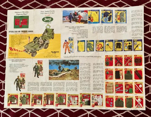 Vintage Hasbro GI Joe Advertising Insert/Catalog by Hassenfeld 1965 | eBay
